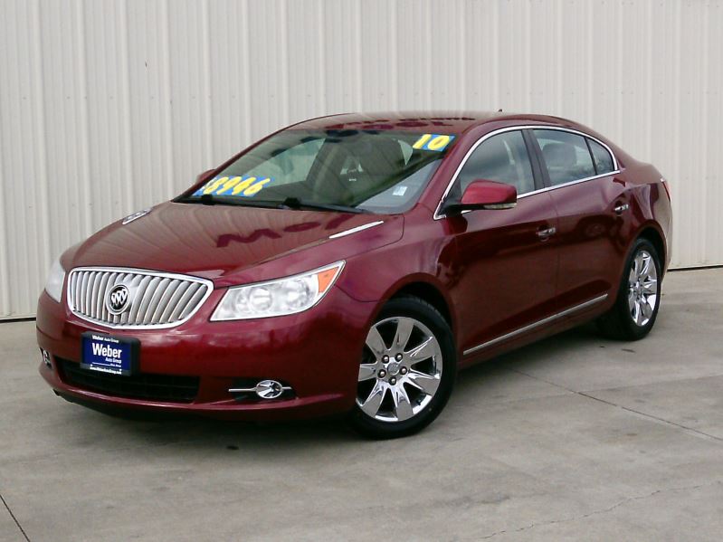 2010 Red Buick Lacrosse CXL