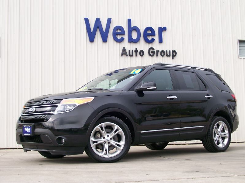 2014 Black Ford Explorer Limited