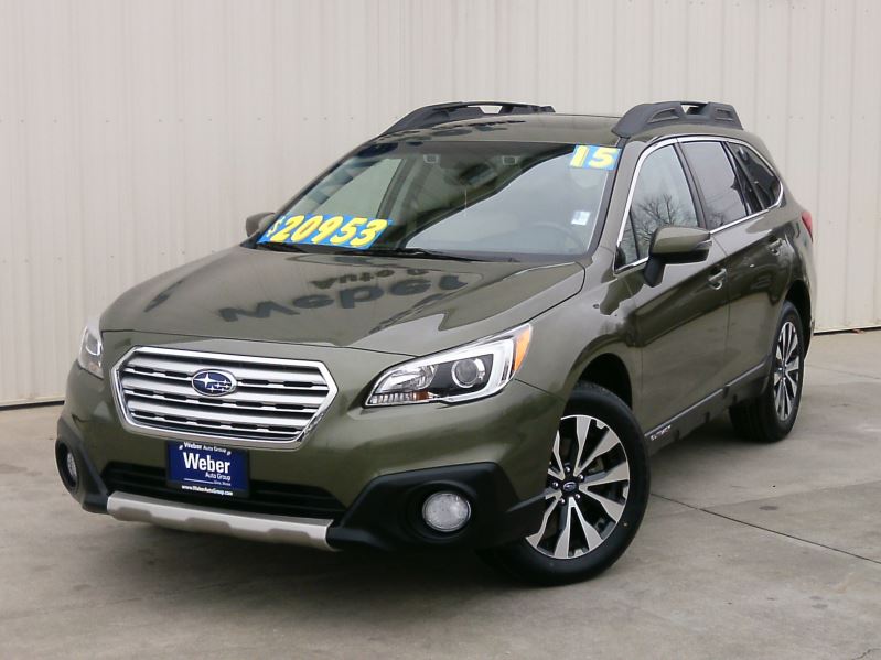 2015 Green Subaru Outback