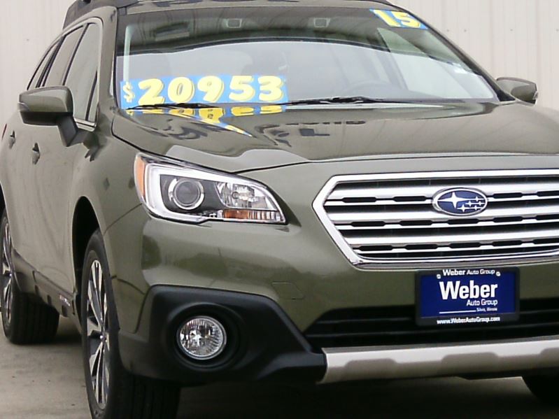 2015 Green Subaru Outback